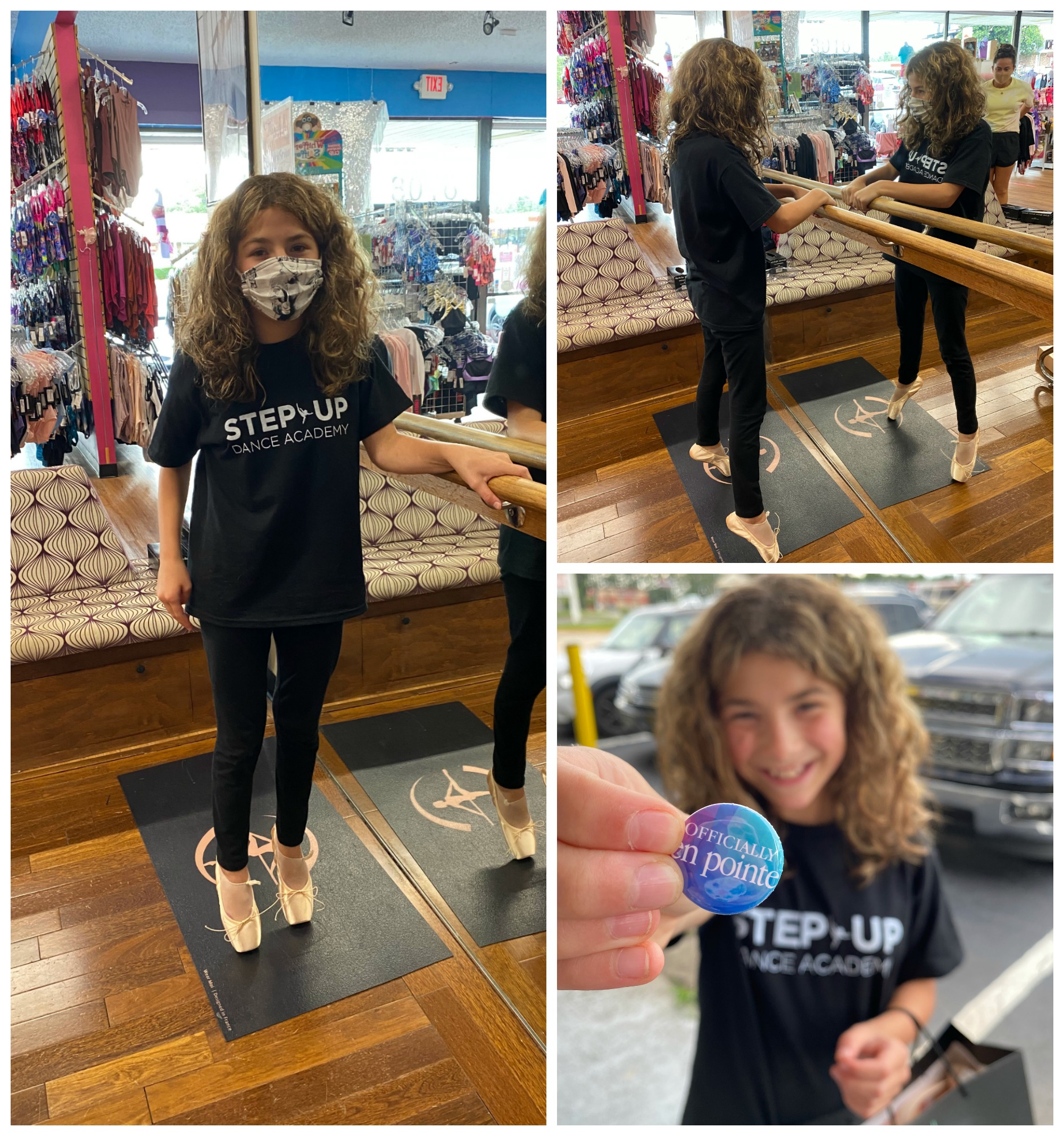 Officially En Pointe! Shopping for Lucy's First Pointe Shoes!